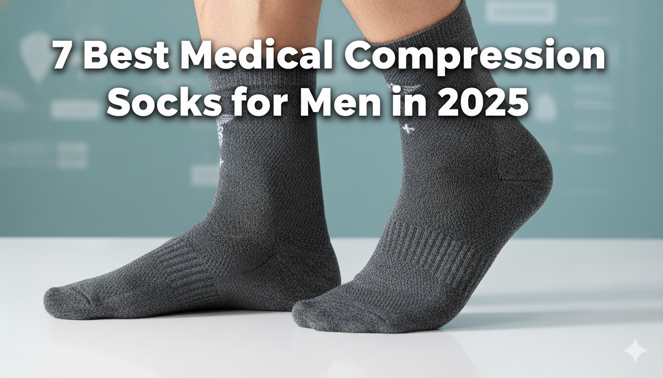 7 Best Medical Compression Socks for Men in 2025