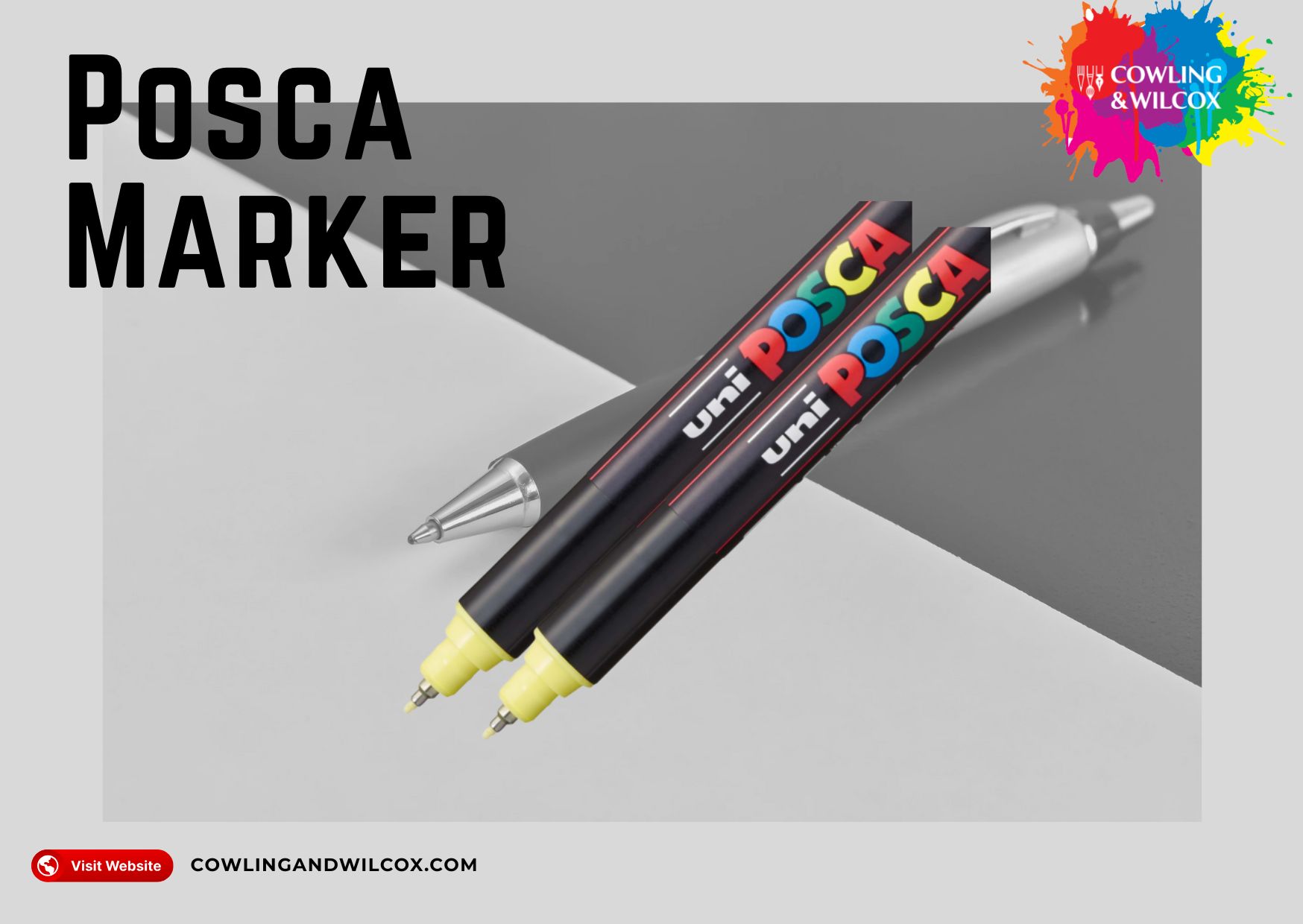 Posca Pen by Cowling Wilcox – The Ultimate Guide for Artists